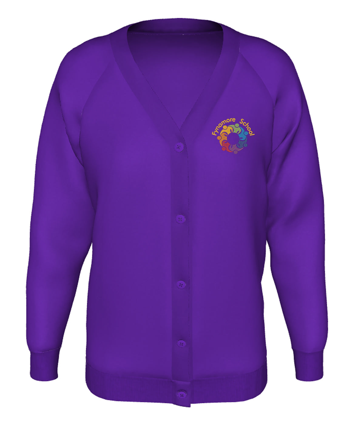 Fynamore Primary School - Sweat Cardigan – Earth Uniform