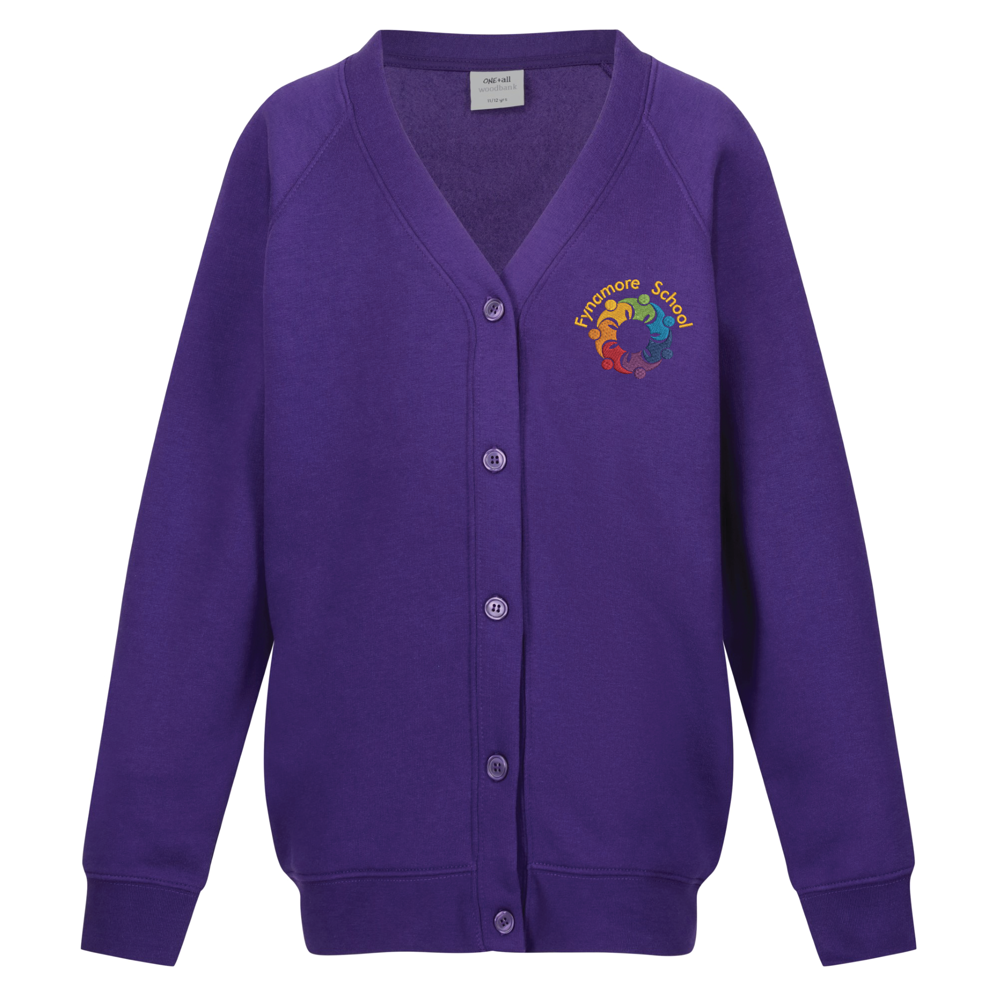Fynamore Primary School - Sweat Cardigan – Earth Uniform