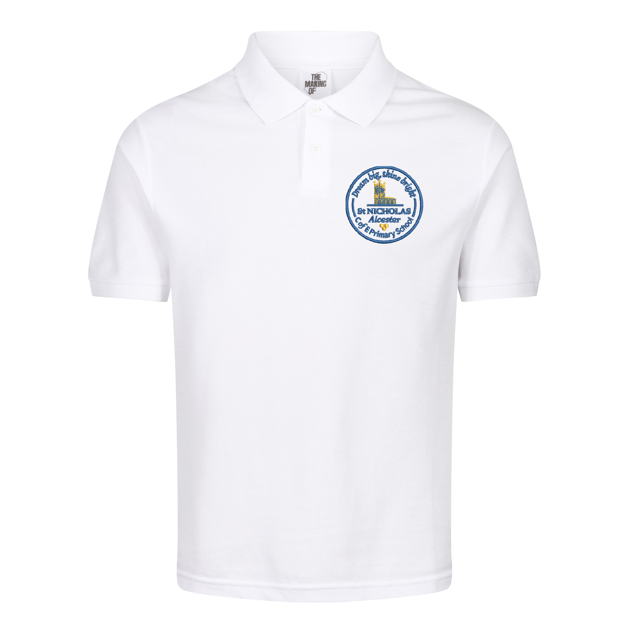 St Nicholas C of E Primary School - Polo Shirt – Earth Uniform