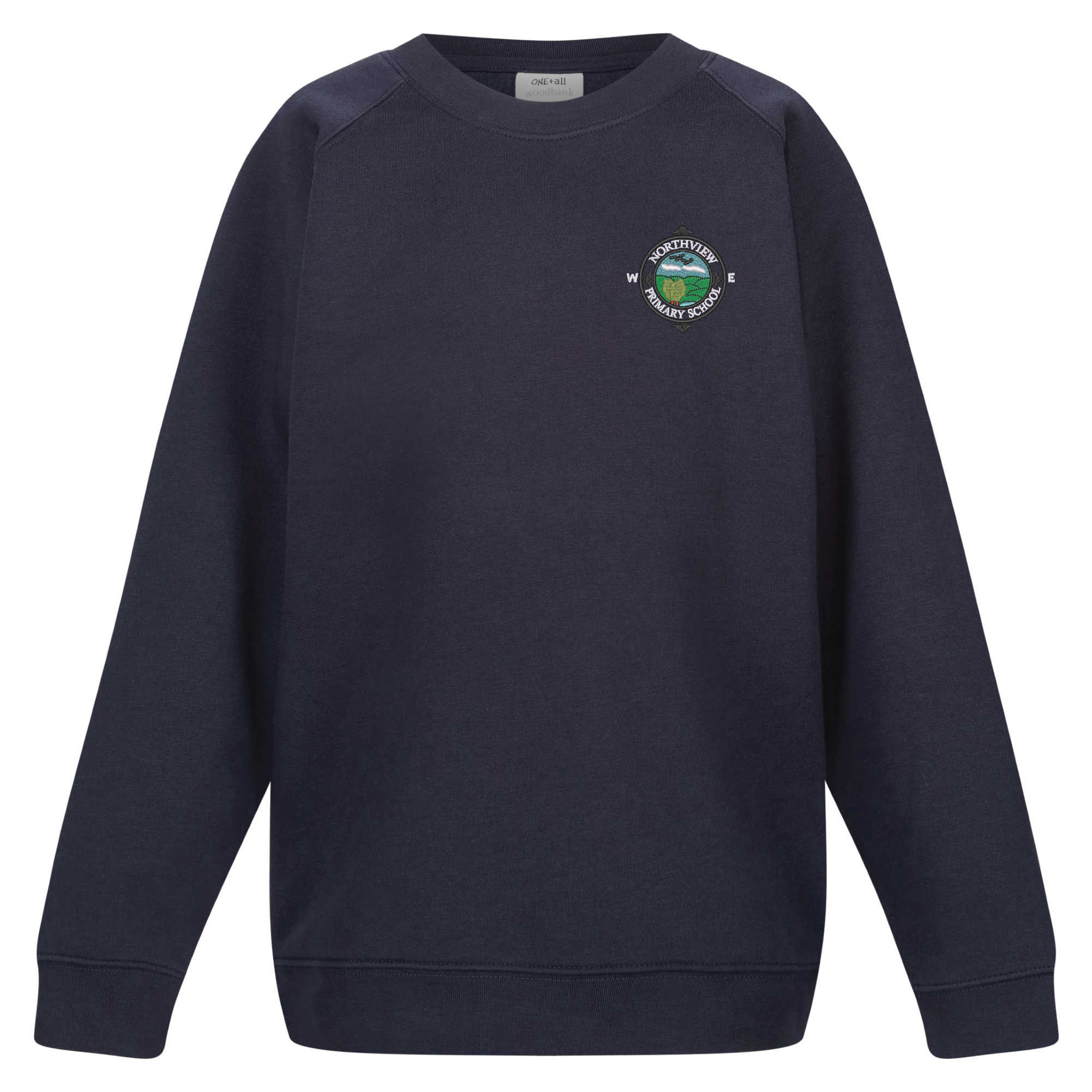 Northview Primary School - Navy - Crew Neck PE Sweatshirt – Earth Uniform