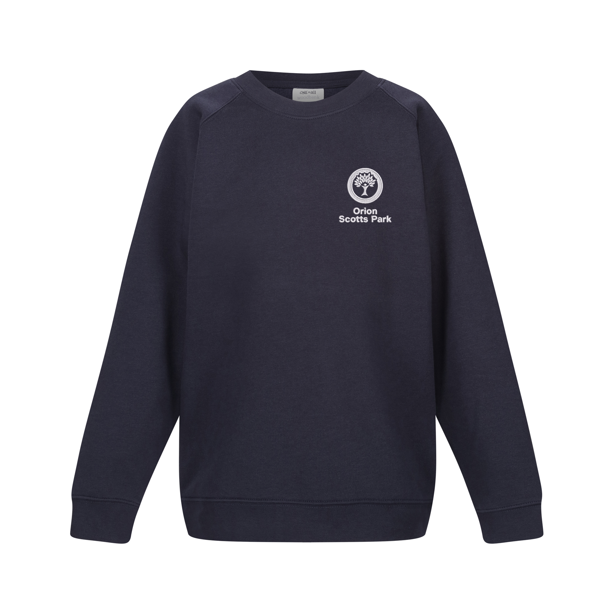 Scotts Park Primary School - New Logo - Crew Sweatshirt – Earth Uniform