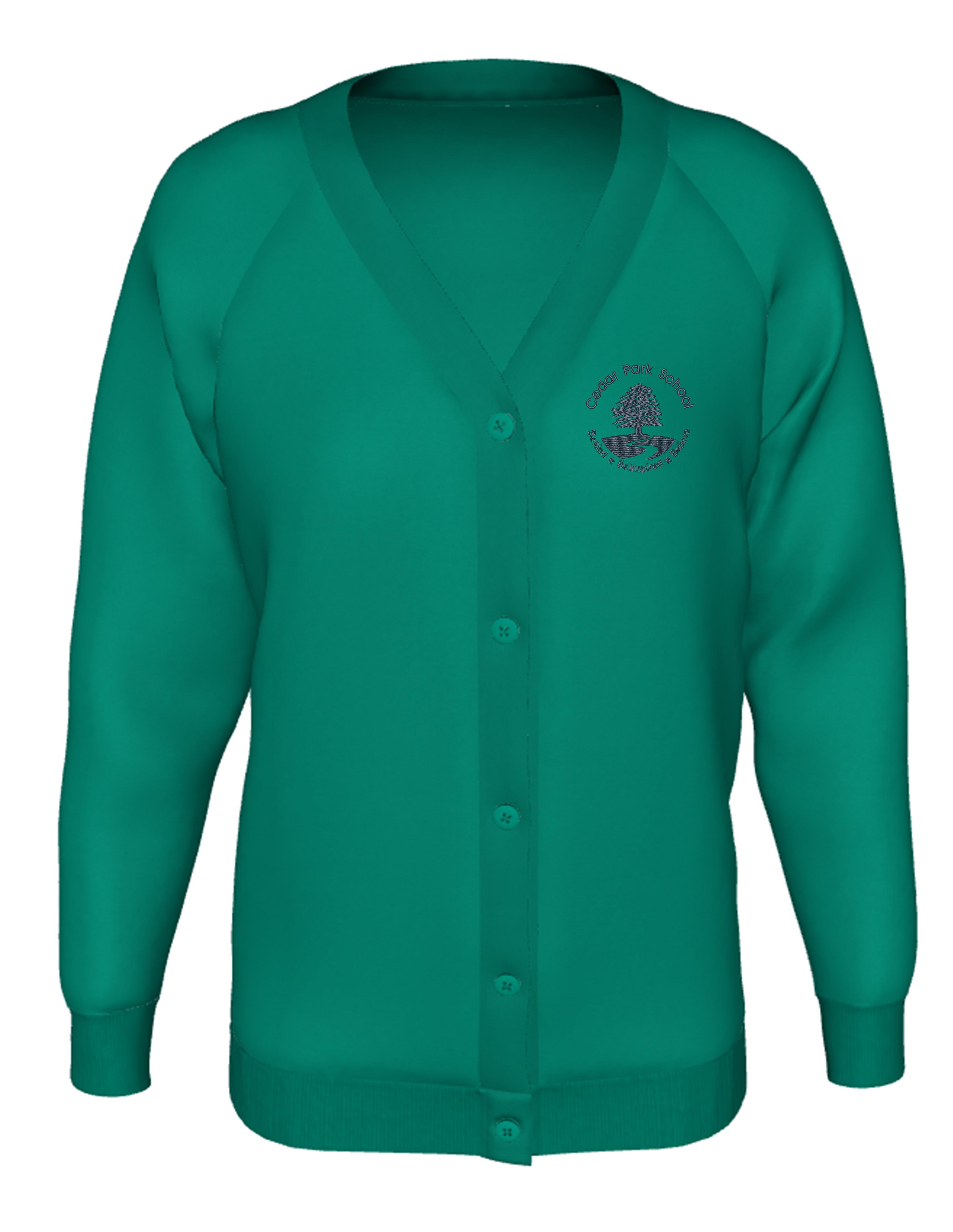 Cedar Park School - Sweat Cardigan – Earth Uniform
