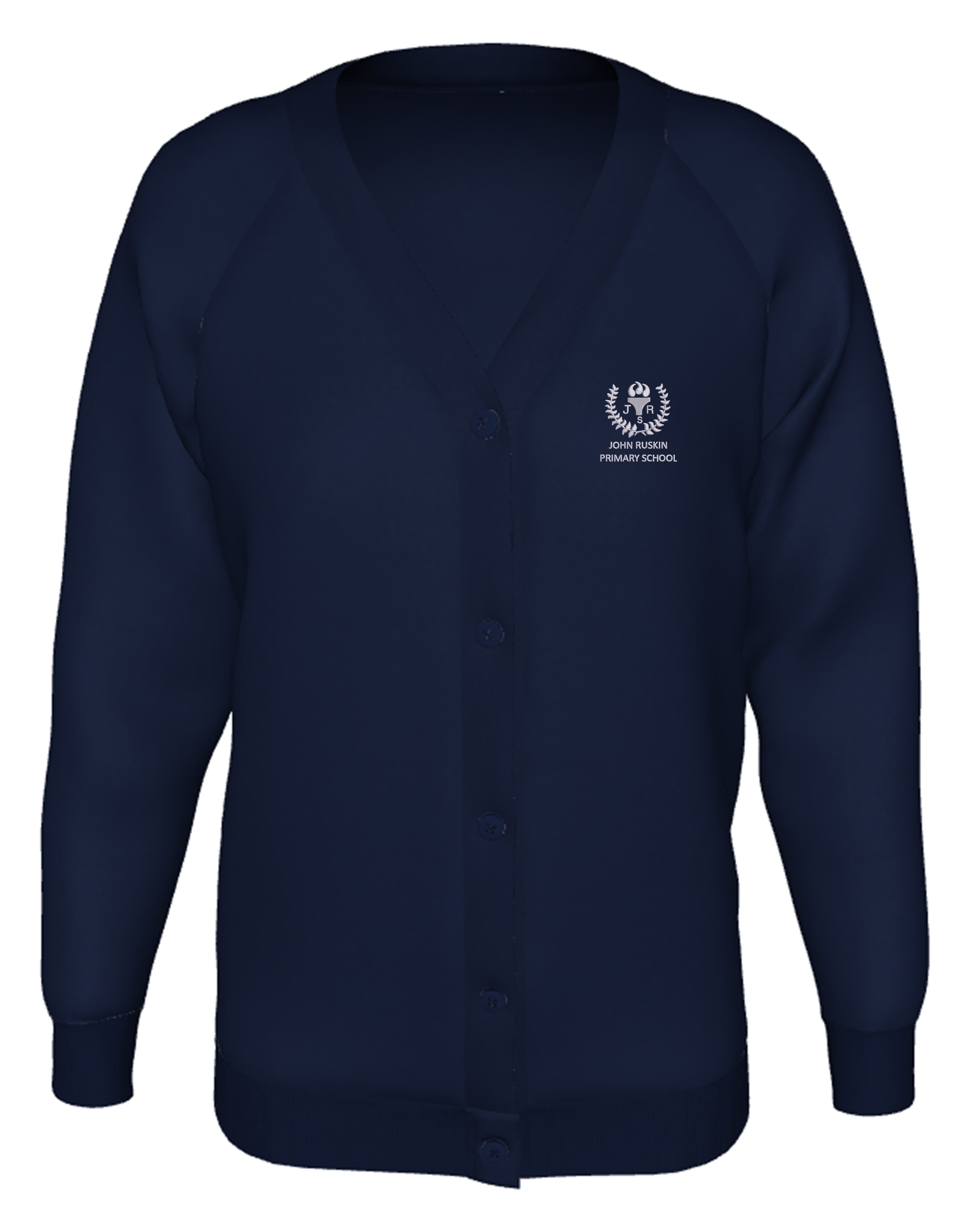John Ruskin Primary School - Sweat Cardigan – Earth Uniform