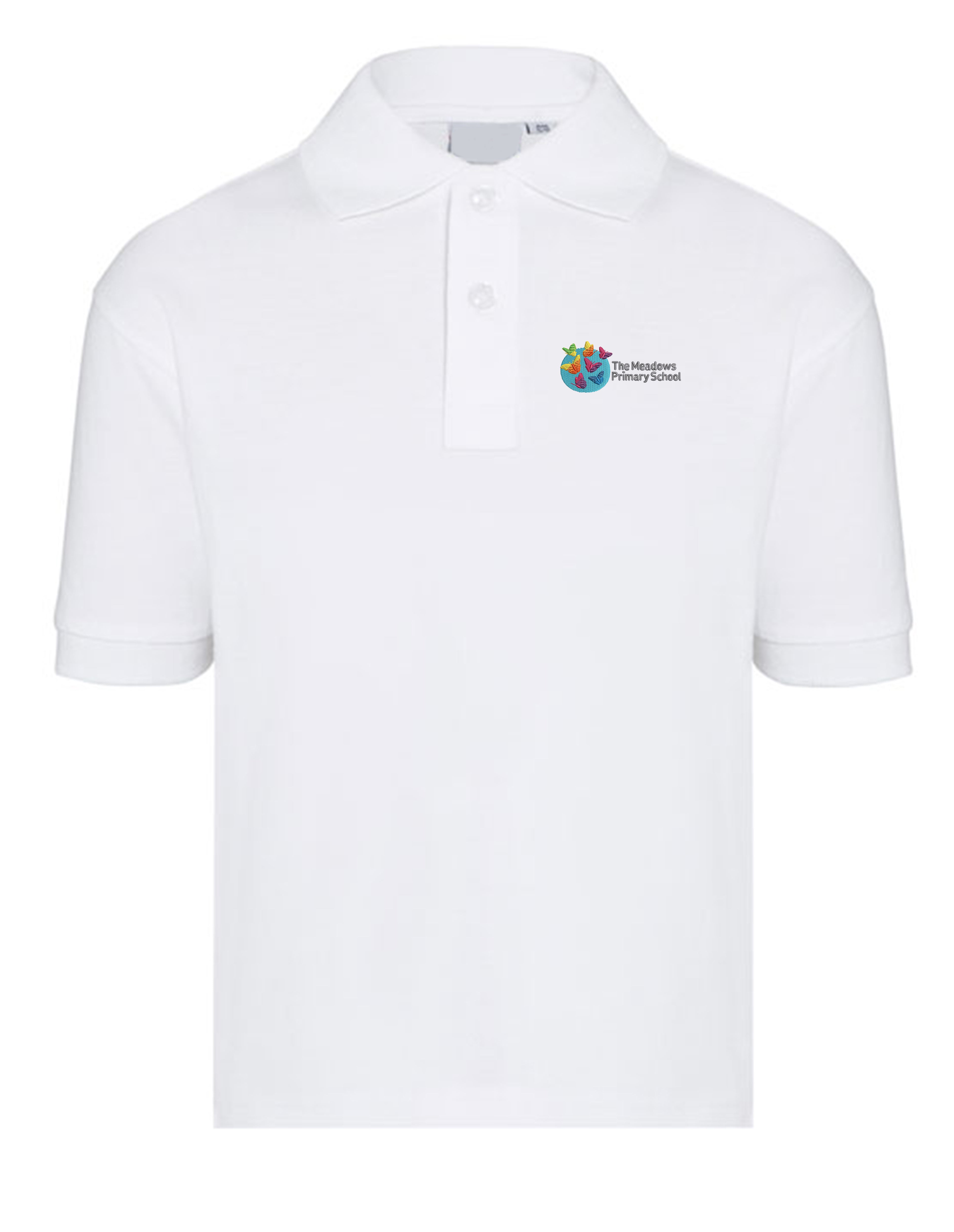 The Meadows Primary School - White Polo Shirt – Earth Uniform