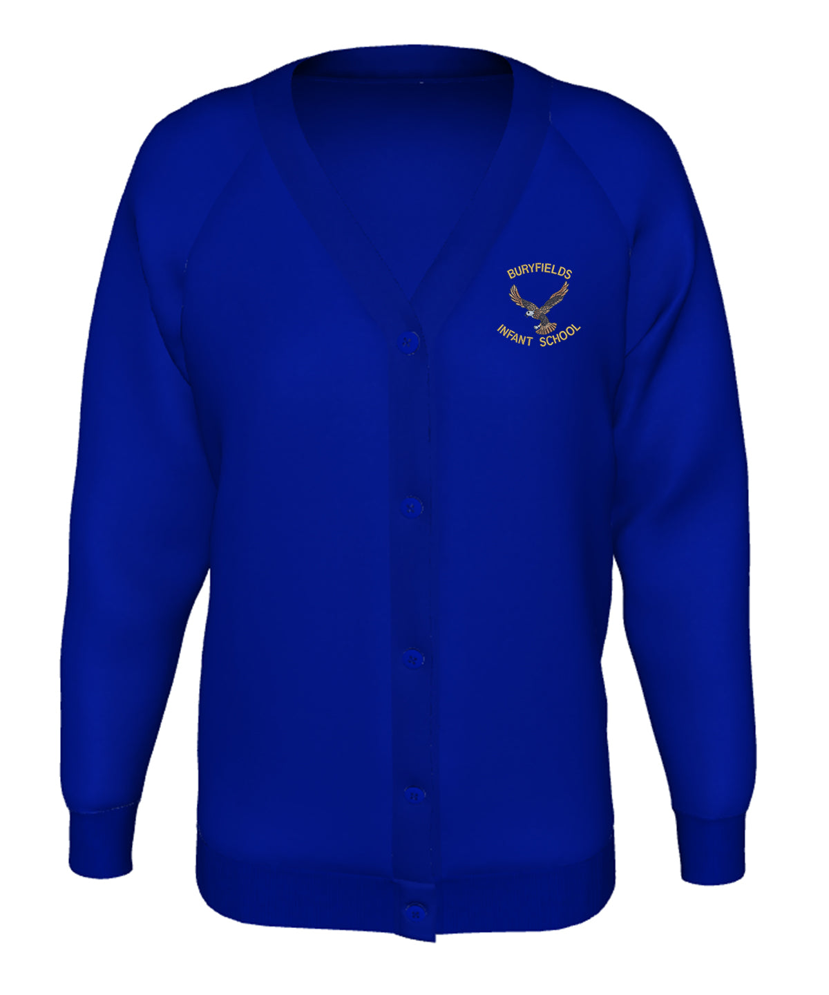 Buryfields Infant School - Sweat Cardigan – Earth Uniform